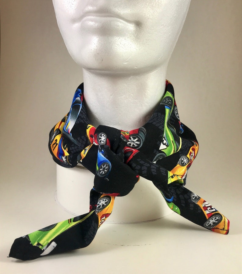 Race Car Tire Treads Nascar Fan Black Cotton Bandana Scarf - Etsy