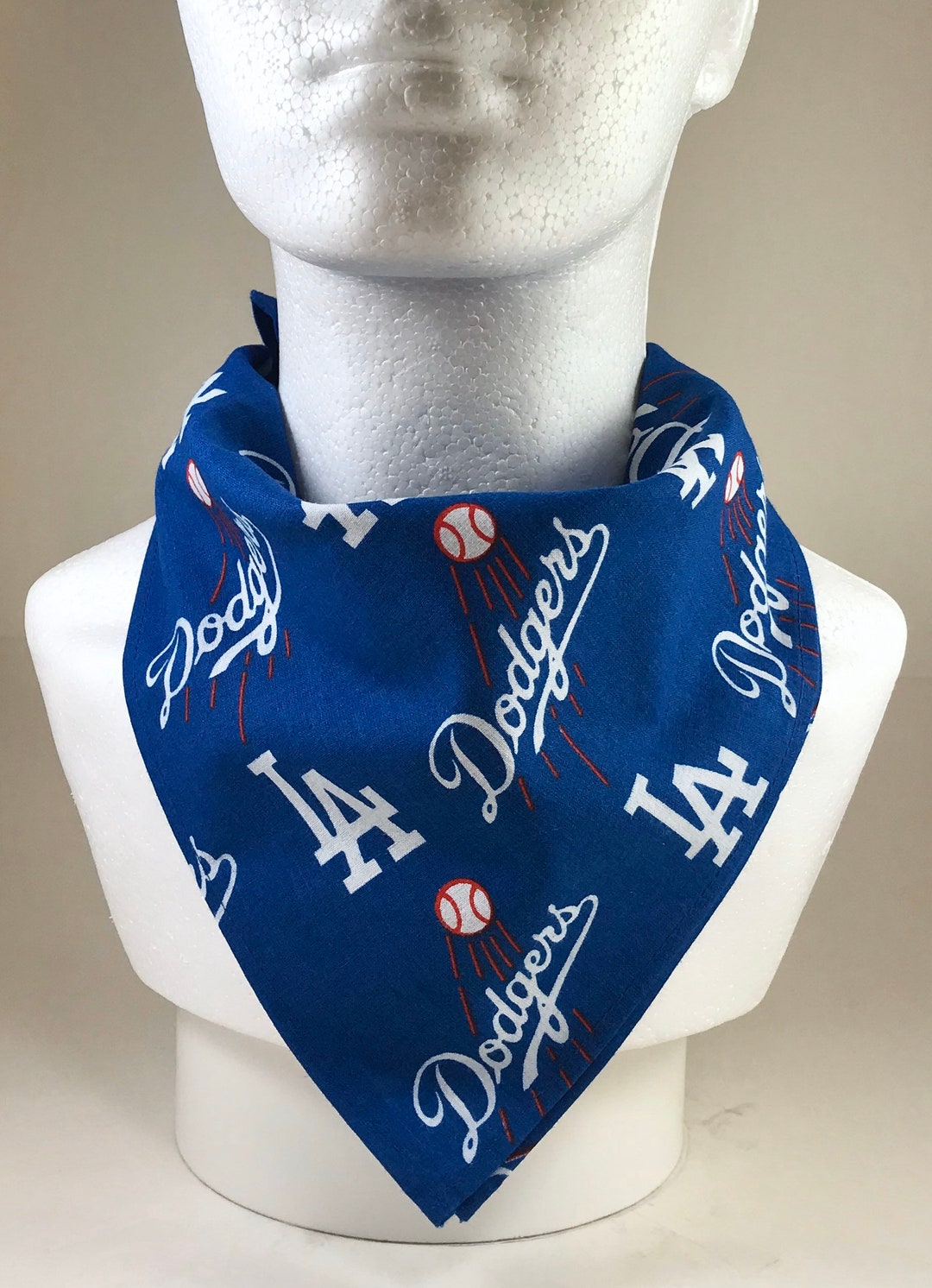 Bandana MLB Los Angeles Dodgers Baseball Classic Cotton Bandana Scarf ...