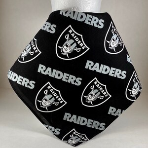 Bandana NFL Football Las Vegas Raiders Sports Bandana Cotton Scarf for ...