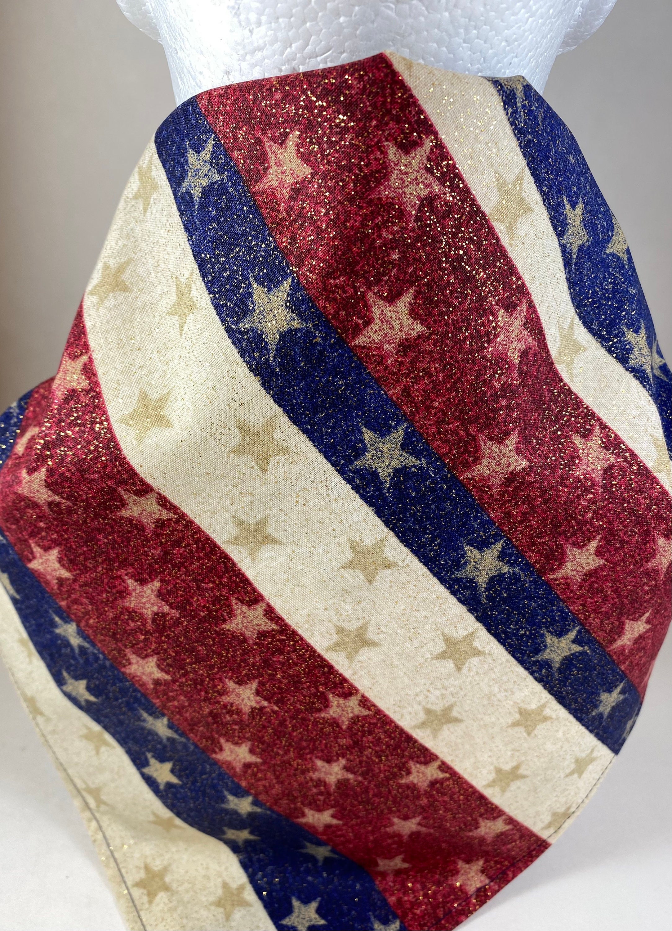 Bandana American Flag USA Spirit Tribute Independence Day July - Etsy