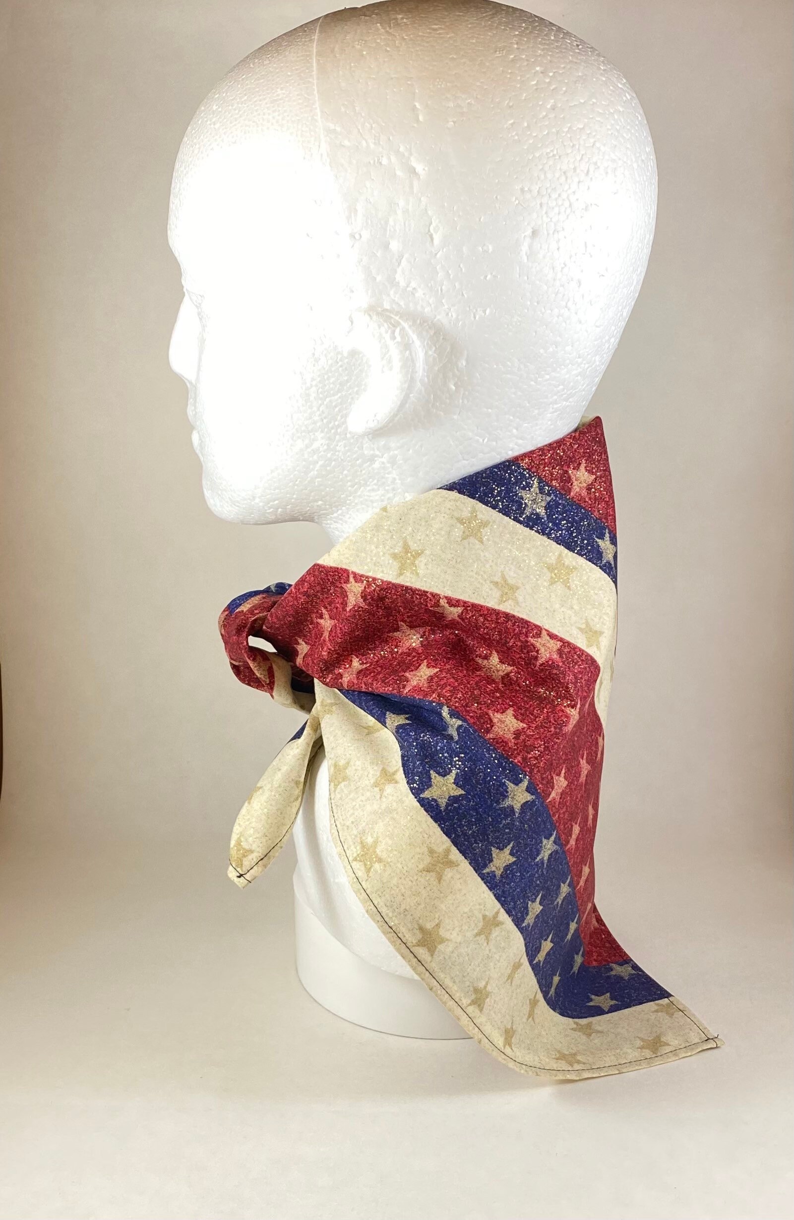 Bandana American Flag USA Spirit Tribute Independence Day July - Etsy