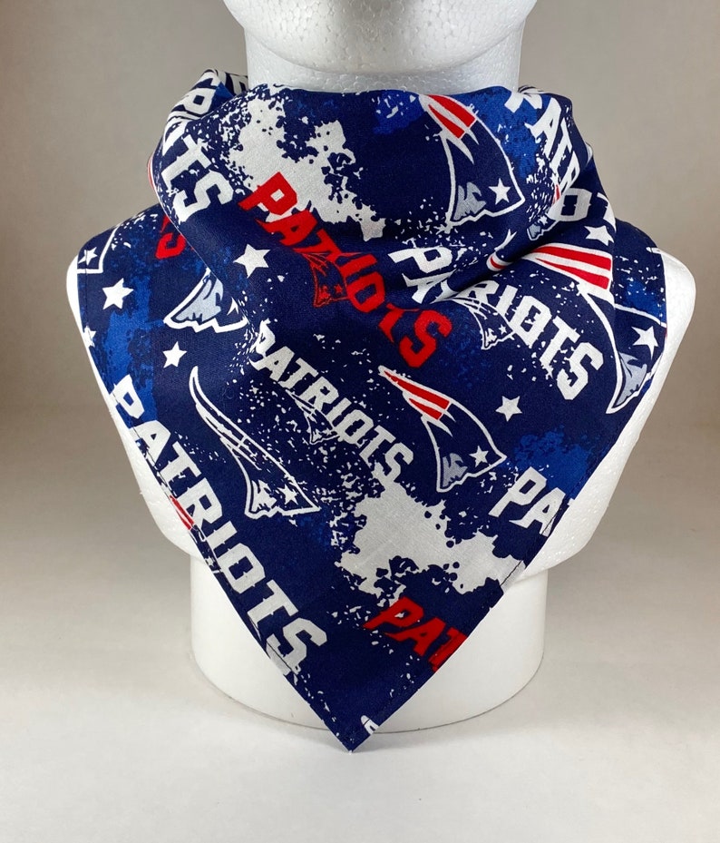 Bandana NFL Football New England Patriots Cotton Bandana - Etsy