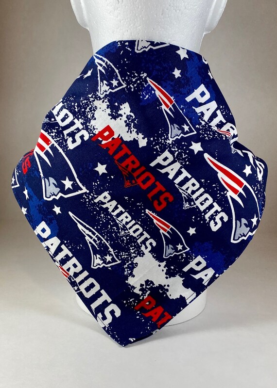 Bandana NFL Football New England Patriots Cotton Bandana - Etsy