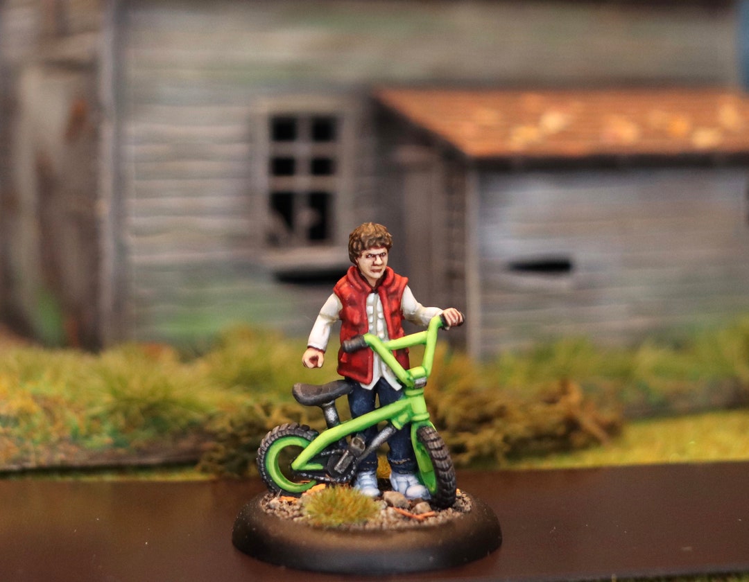 KIDS ON WHEELS 28mm Rpg Miniature - Elliott - Boy With a Bicycle. “sold ...