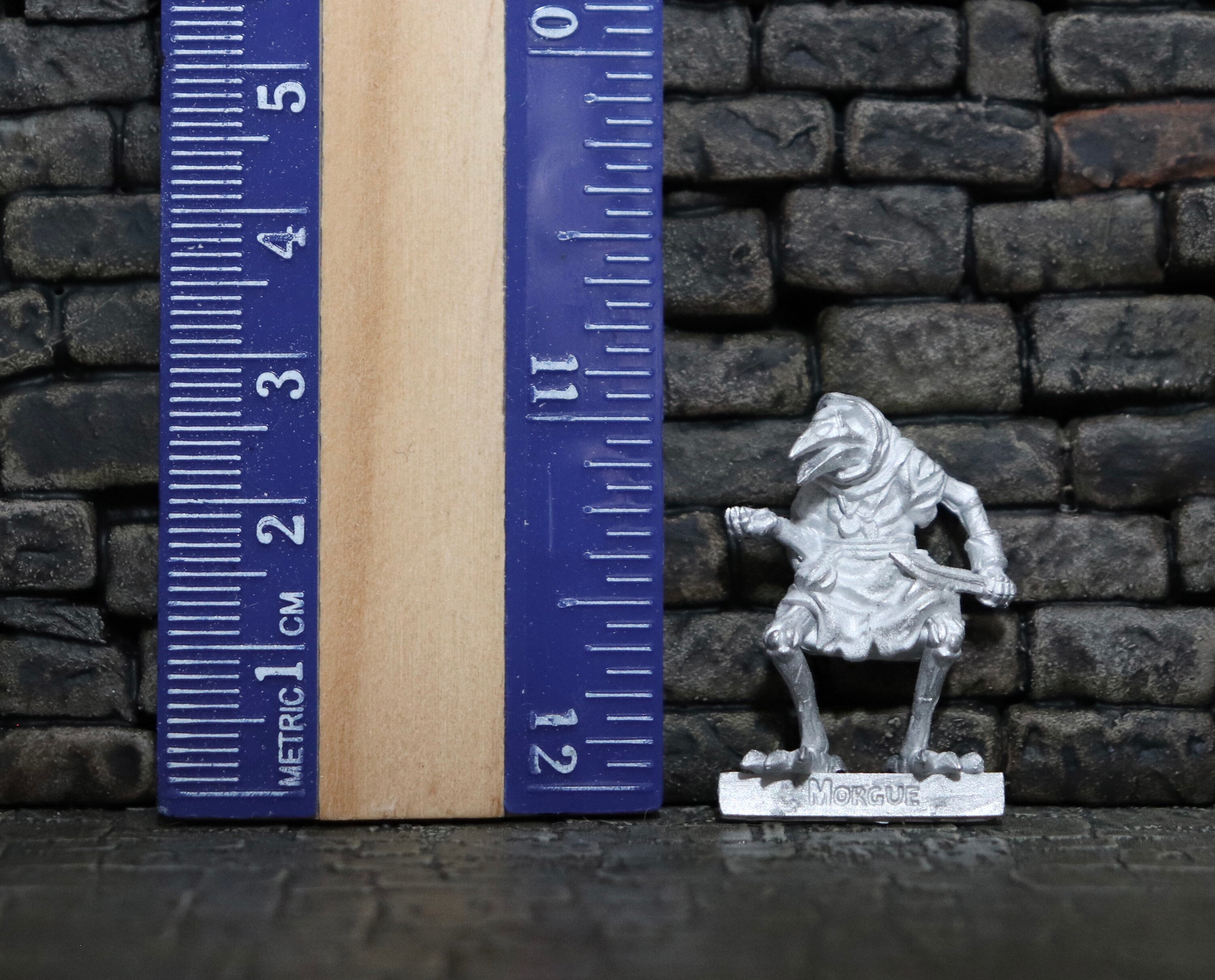 Undead Kenku Skeleton Poe 28mm Fantasy RPG Miniature. sold Unpainted ...