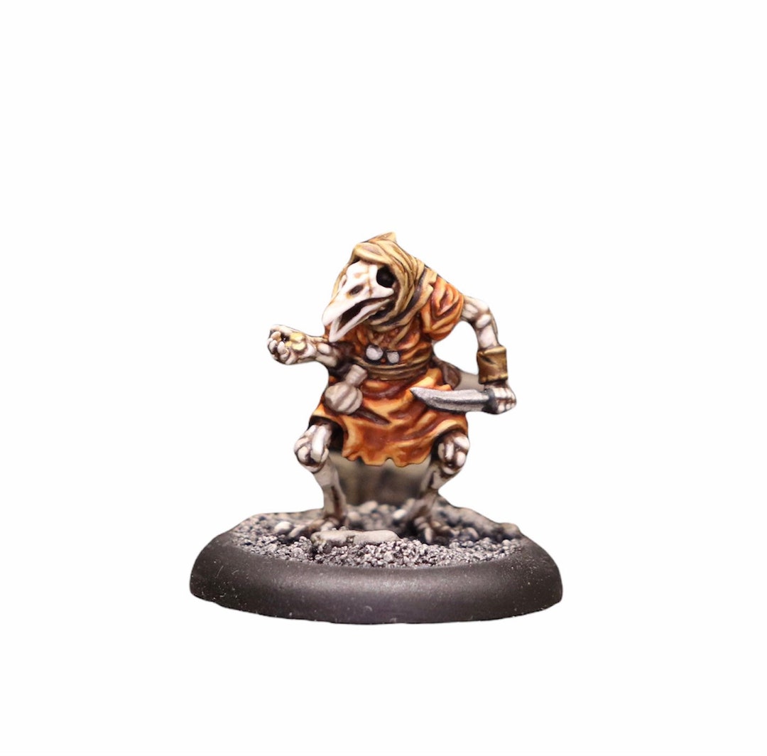 Undead Kenku Skeleton Poe 28mm Fantasy RPG Miniature. sold Unpainted ...