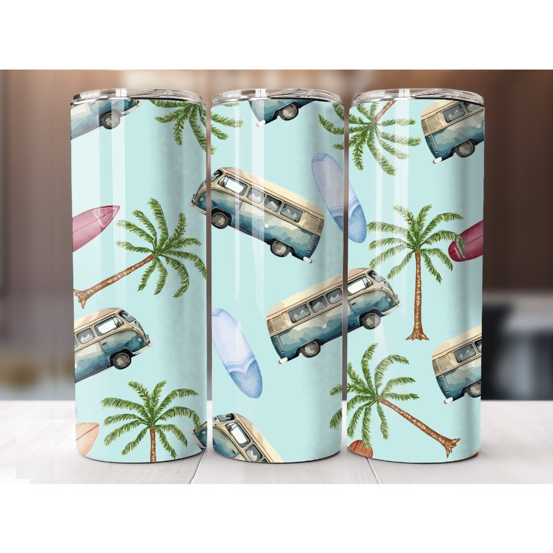 Surfboards and Vans Stainless Steel Tumbler - Etsy