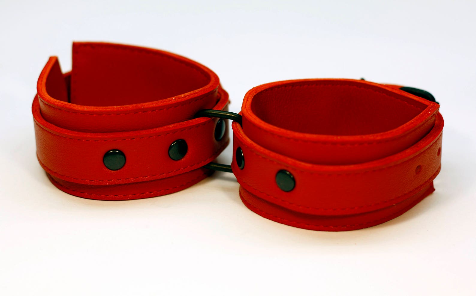 BDSM WRIST CUFFS, Genuine Leather Hogtie, Handcuffs, Hand Restraints ...
