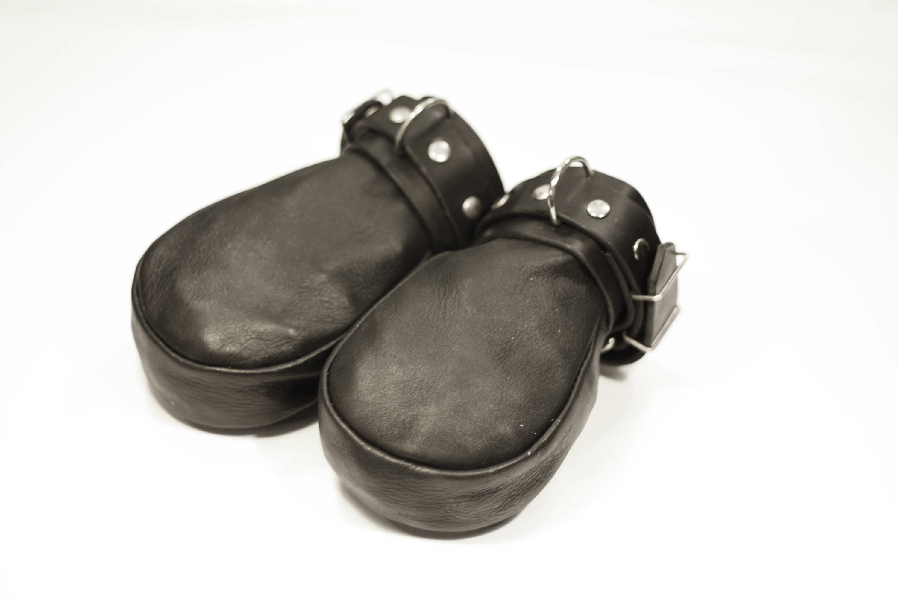 BDSM FIST MITTS, Short Fist Mitts, Leather Fist Mittens. - Etsy