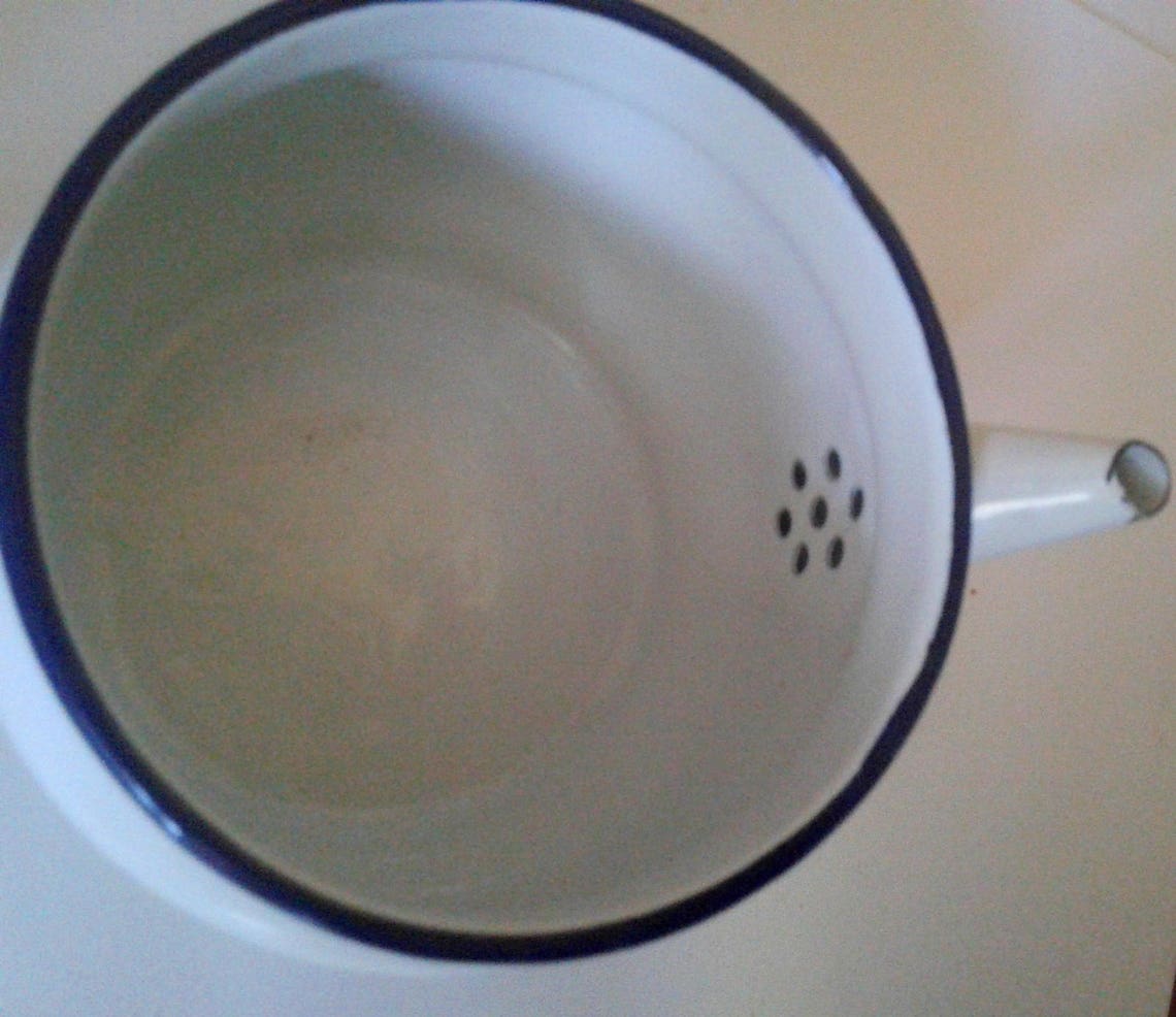 Soviet Vintage Enameled Kettle Retro Cottage Coffee Pot Old - Etsy