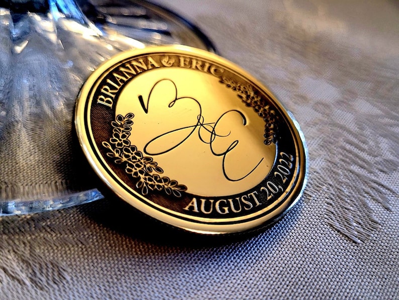 Personalized Engraved Brass Commemorative Coin - Ideal for ...