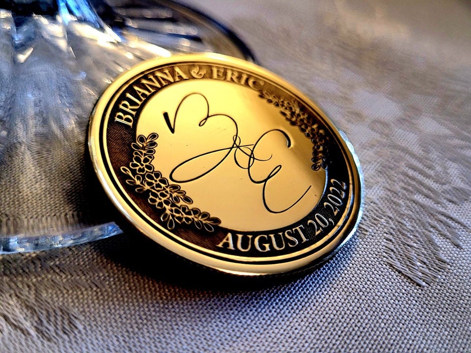 Personalized Engraved Brass Commemorative Coin - Ideal for ...