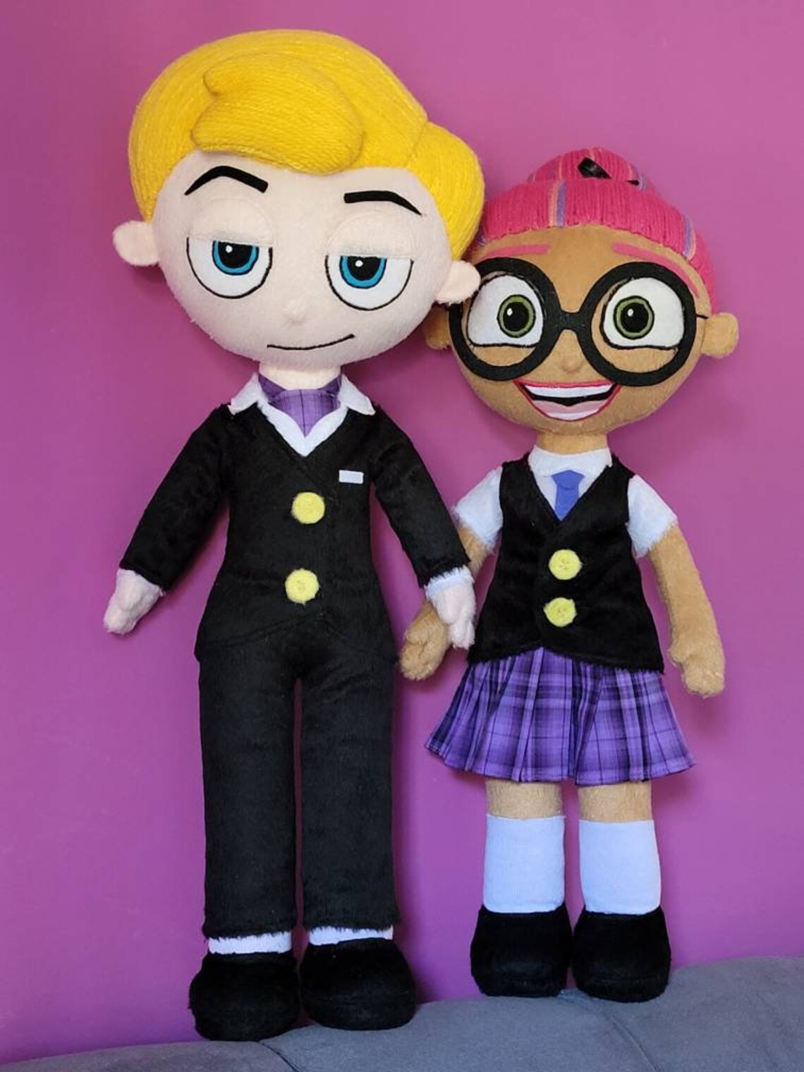 Lou and Mandy Uglydolls Custom Doll Inspired by the Movie - Etsy