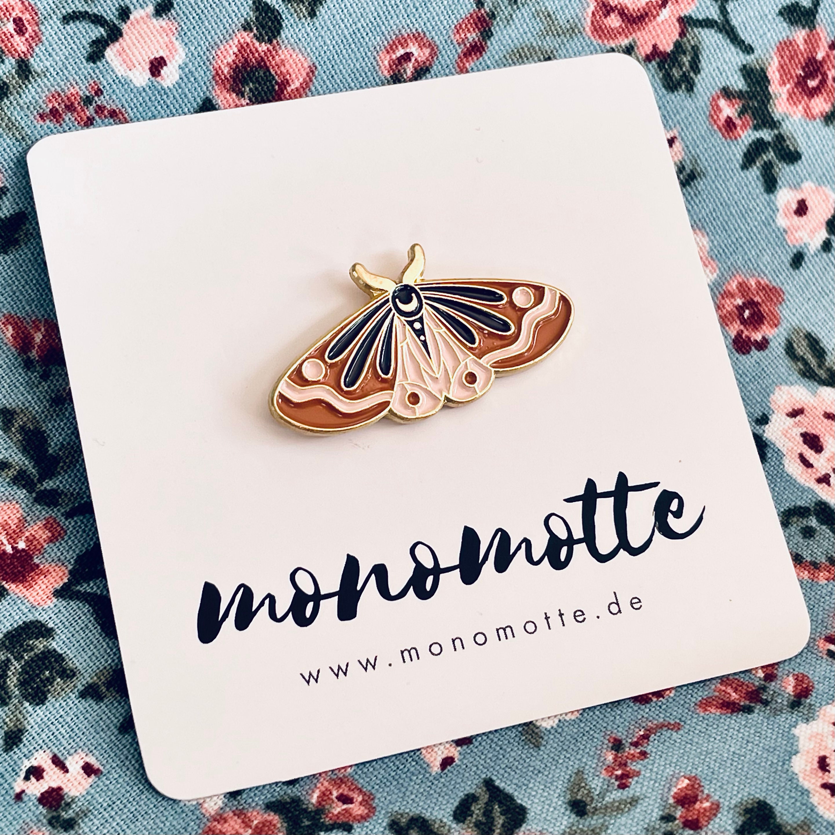 Moth Pin Imposter Lapel Pin Pin Pins Moth Motif MONOMOTH - Etsy