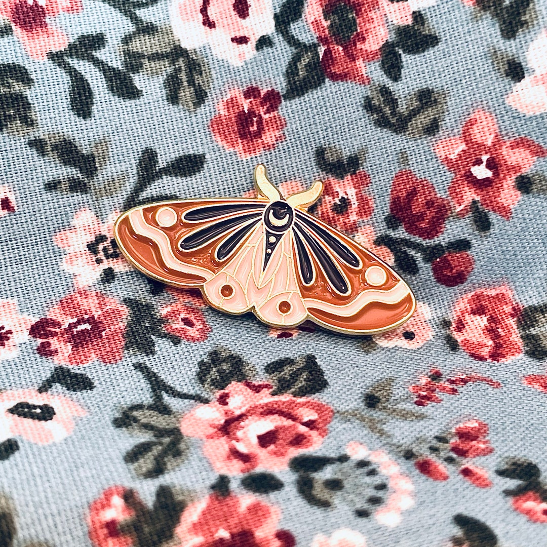 Moth Pin Imposter Lapel Pin Pin Pins Moth Motif MONOMOTH - Etsy
