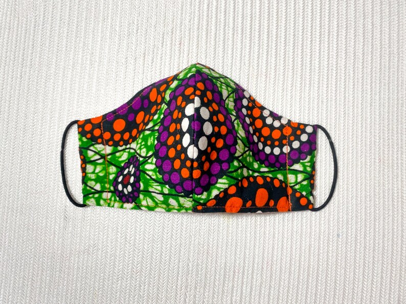 African Print Face Mask - Etsy UK