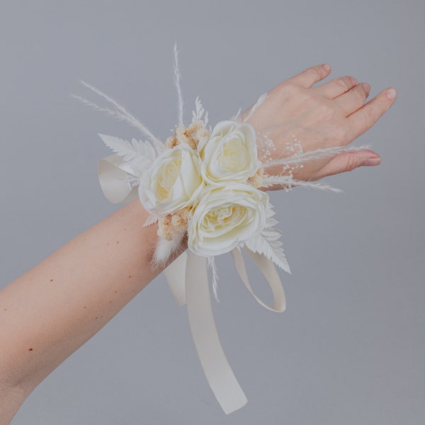Flower Wrist Corsage - Etsy