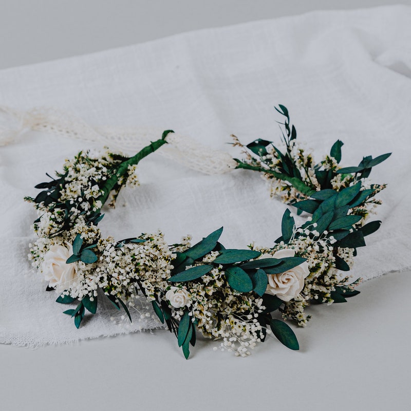 Flower Girl Head Wreath - Etsy