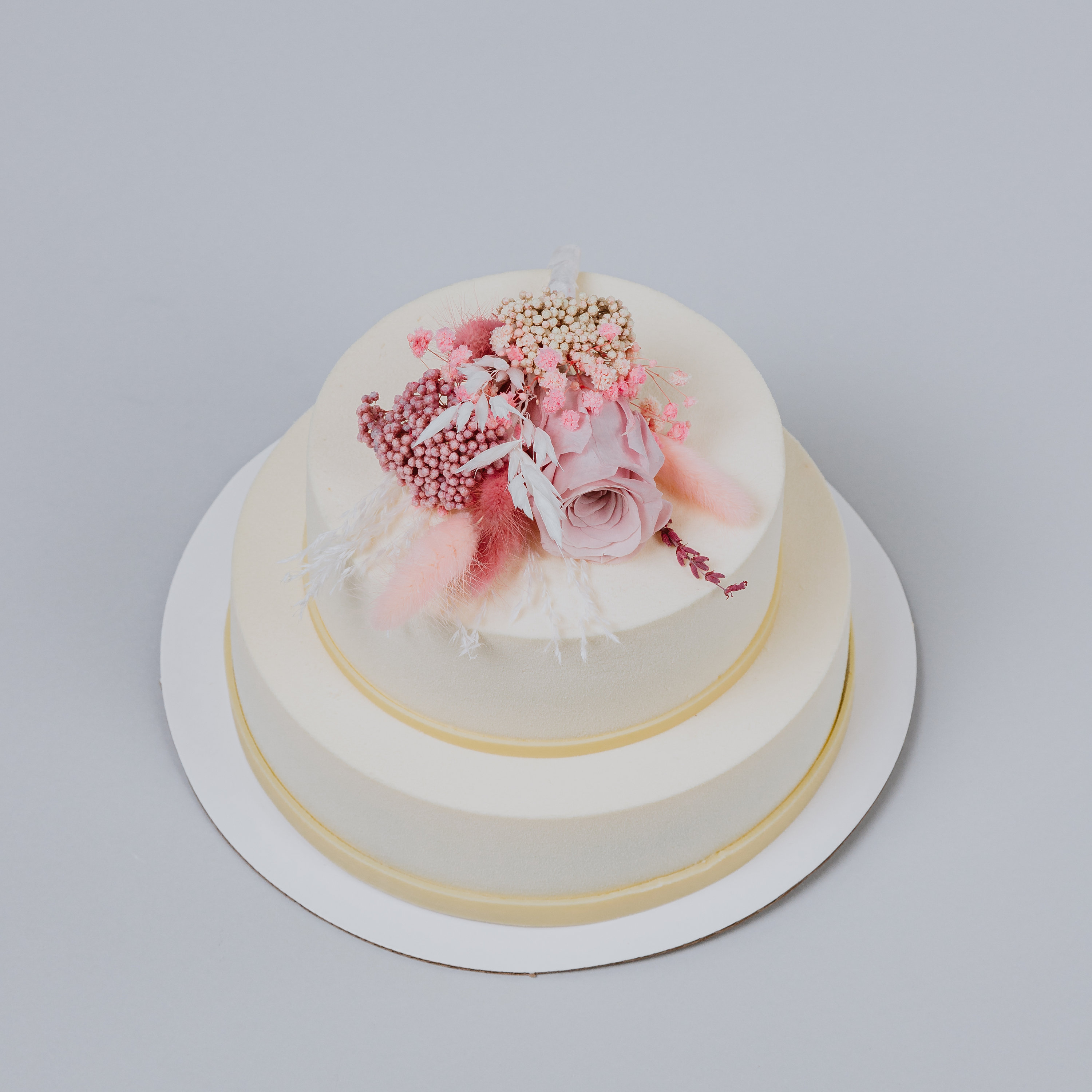 Flowers Cake Topper/ Blush Pink Wedding Cake Decoration/greenery ...