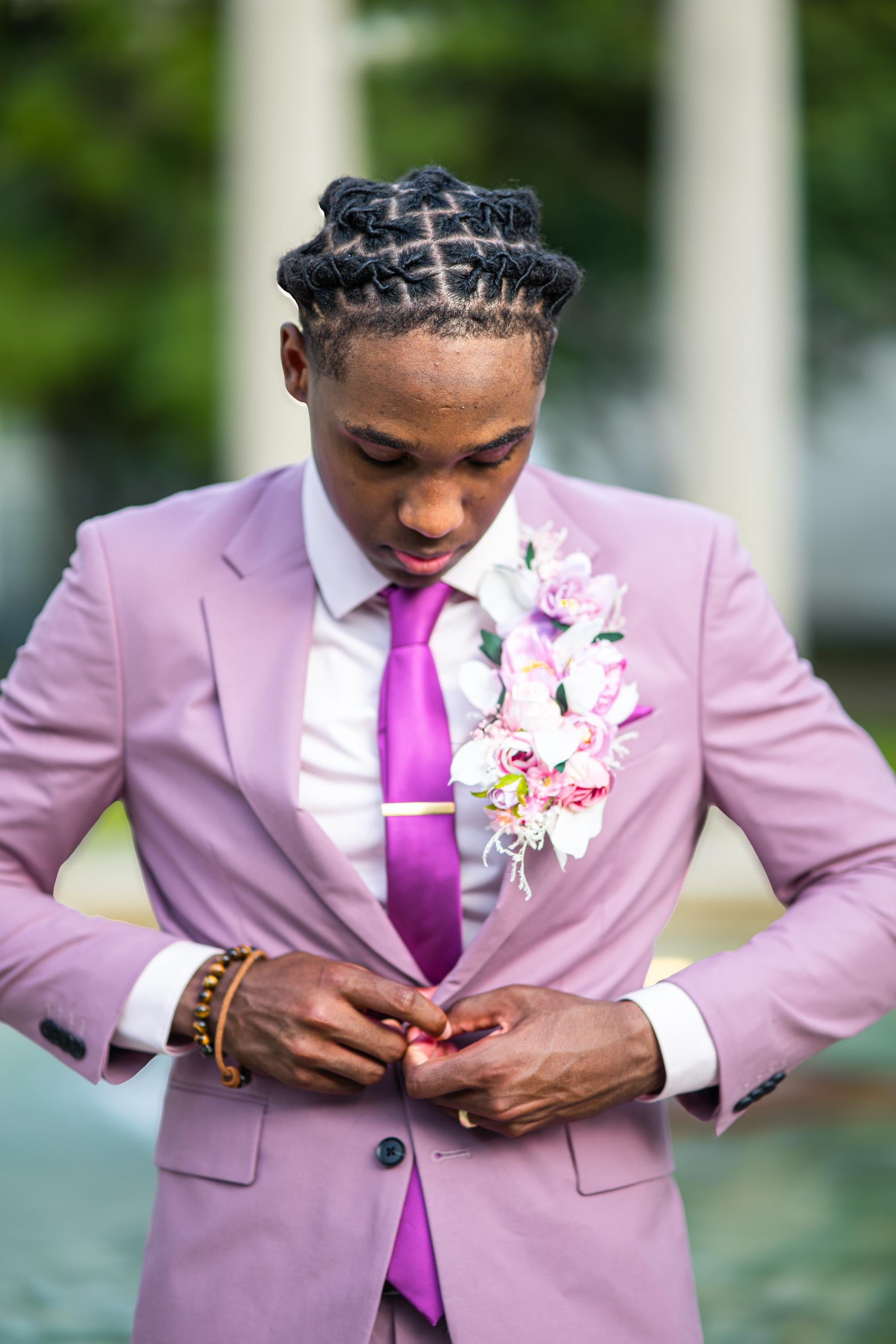 Berry Blush Pink White Floral Lapel/wearable Men Flowers/groom Flowers ...