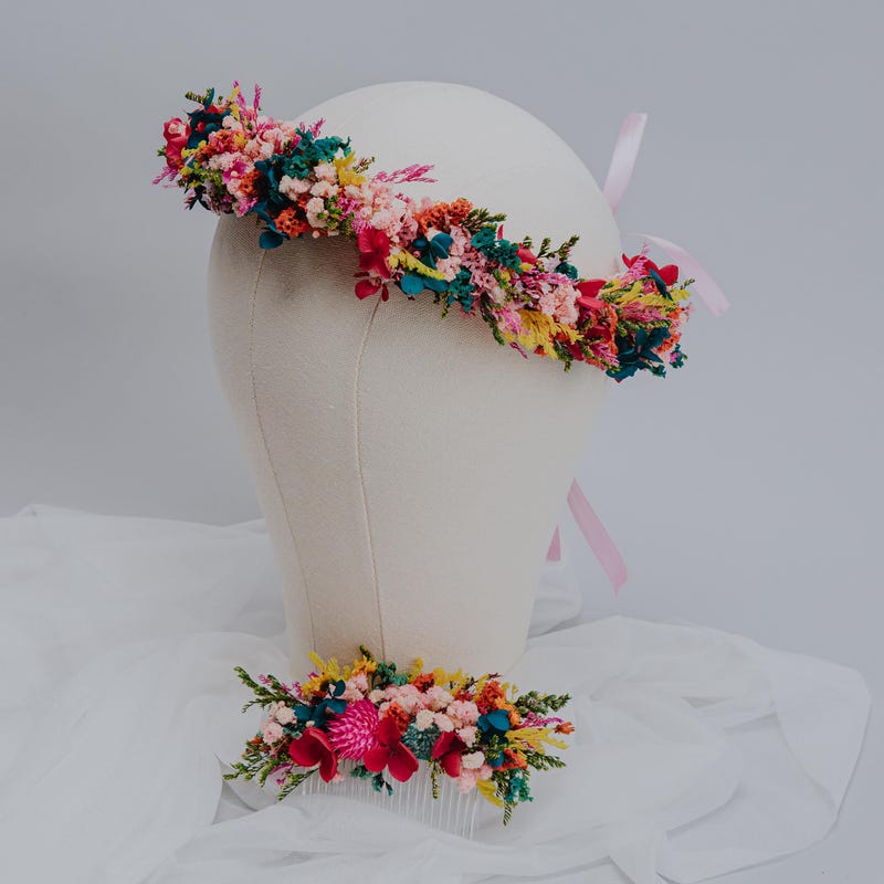 Floral Halo - Etsy
