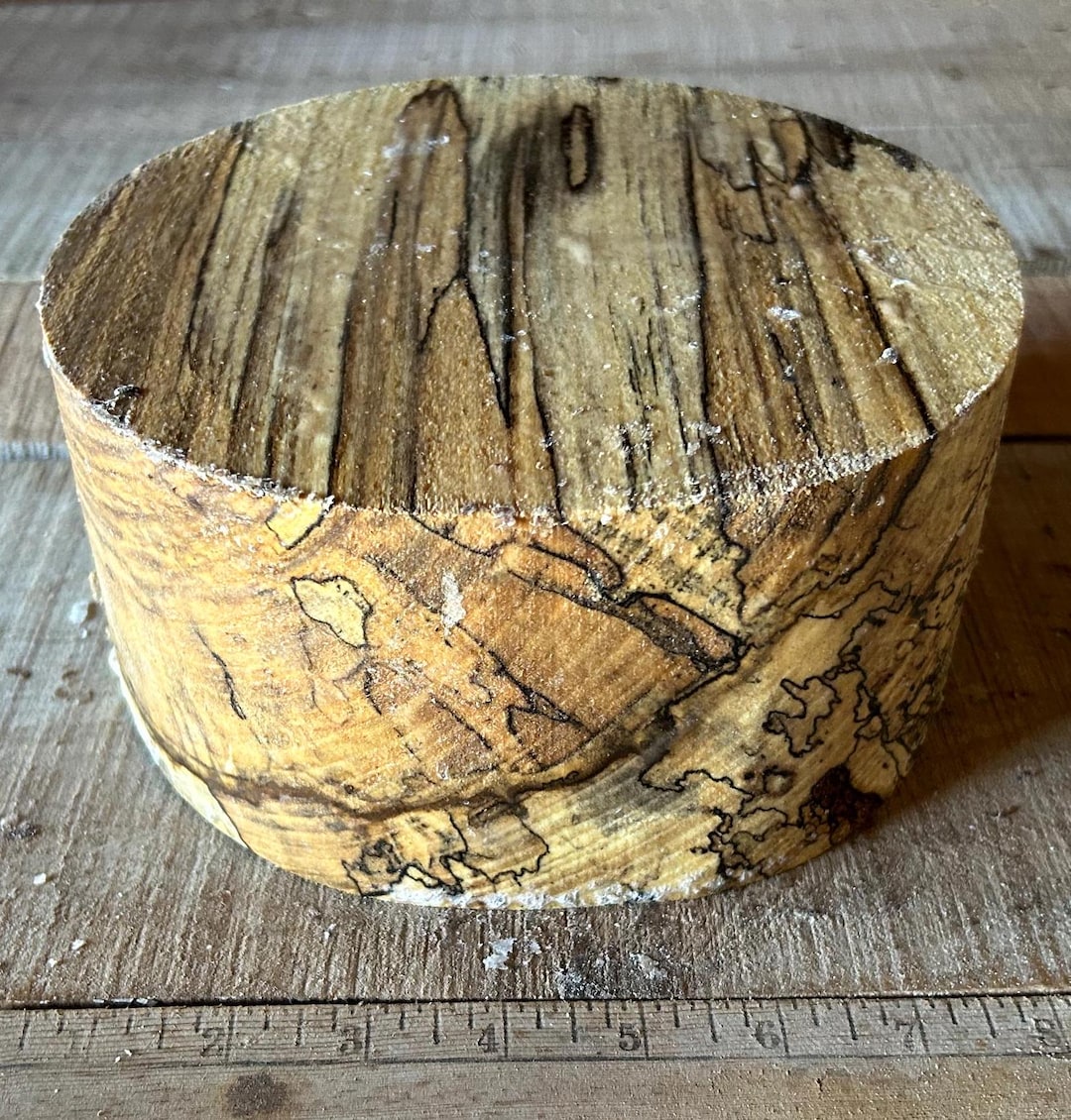 8 Spalted Hackberry Turning Wood Bowl Blank Lathe 102426 - Etsy