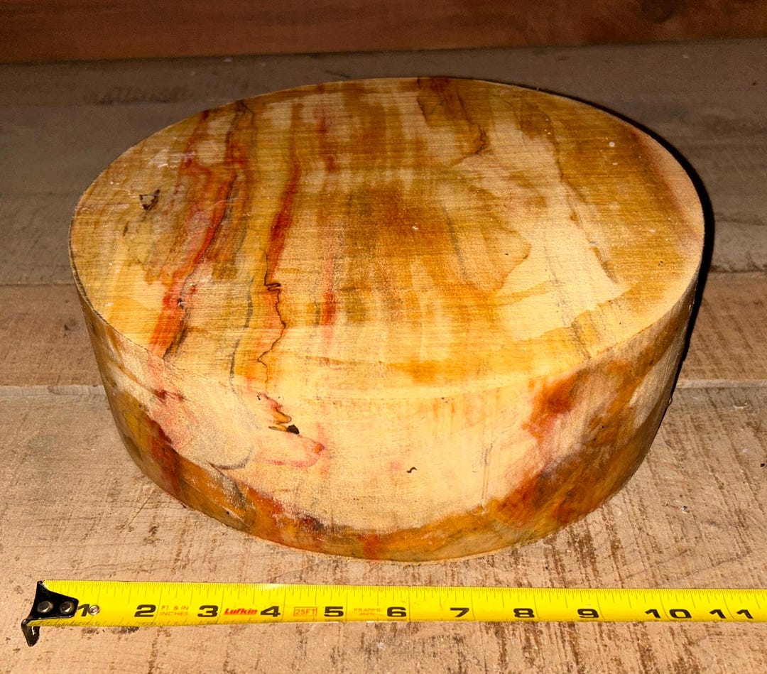 12x3.5 Flame Box Elder Turning Wood Bowl Blank Lathe 012429 - Etsy