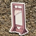 Pink Heart Guillotine Sticker, Dark Humor Sticker, Kawaii Pink Sticker ...