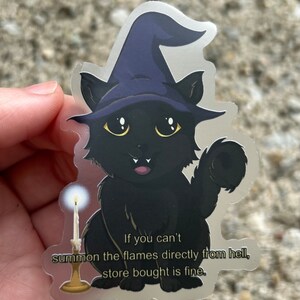 If You Cant Summon the Flames Directly From Hell Store Bought is Fine ...