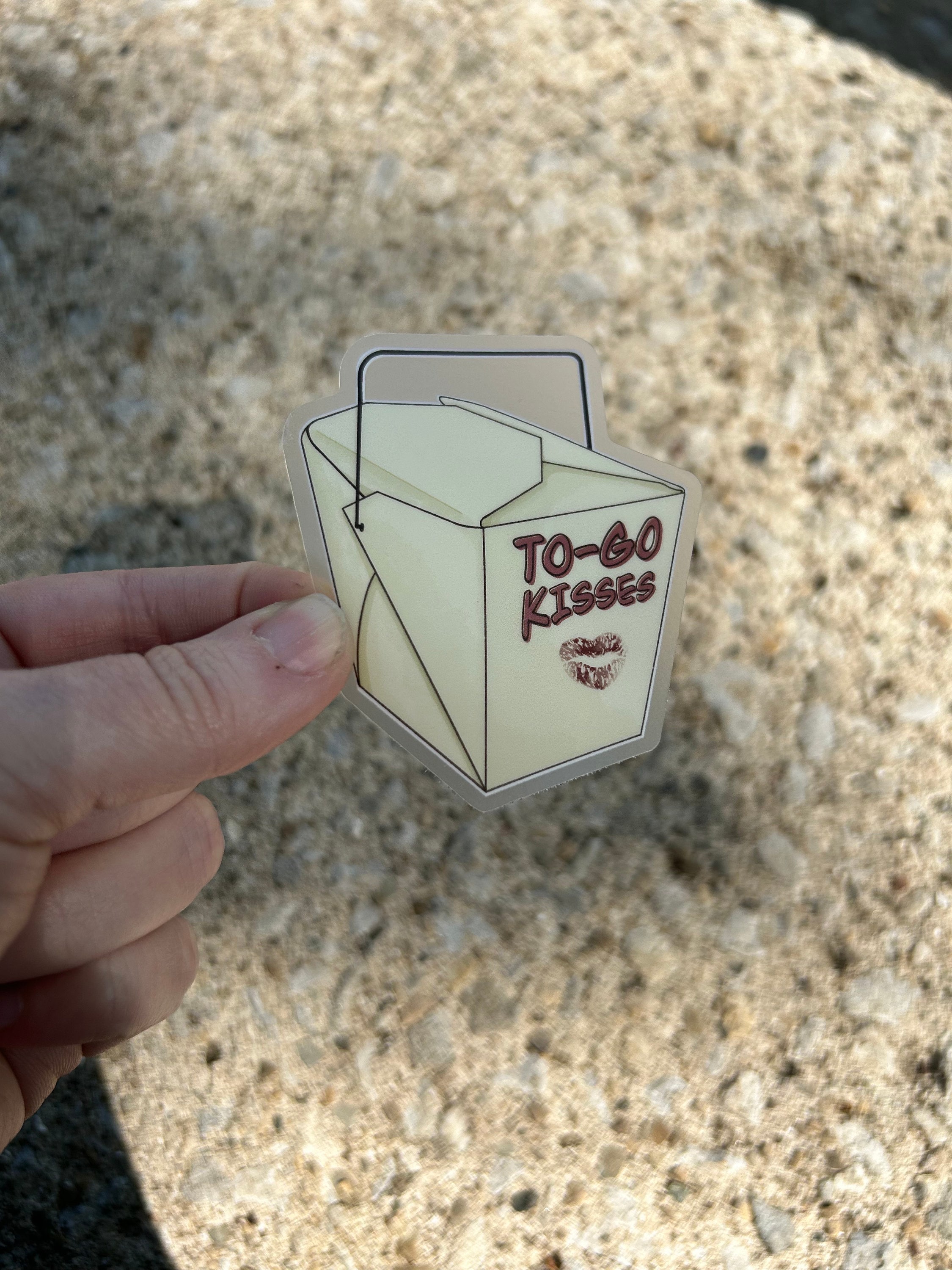 Chinese Takeout Sticker to Go Box Sticker Food Cute Kawaii - Etsy