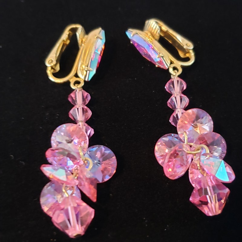 Dangle Clip Earrings - Etsy