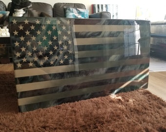 Inlay American Flag - Etsy