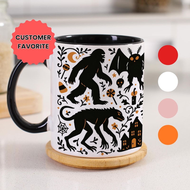 Cryptid Wendigo Mug - Etsy