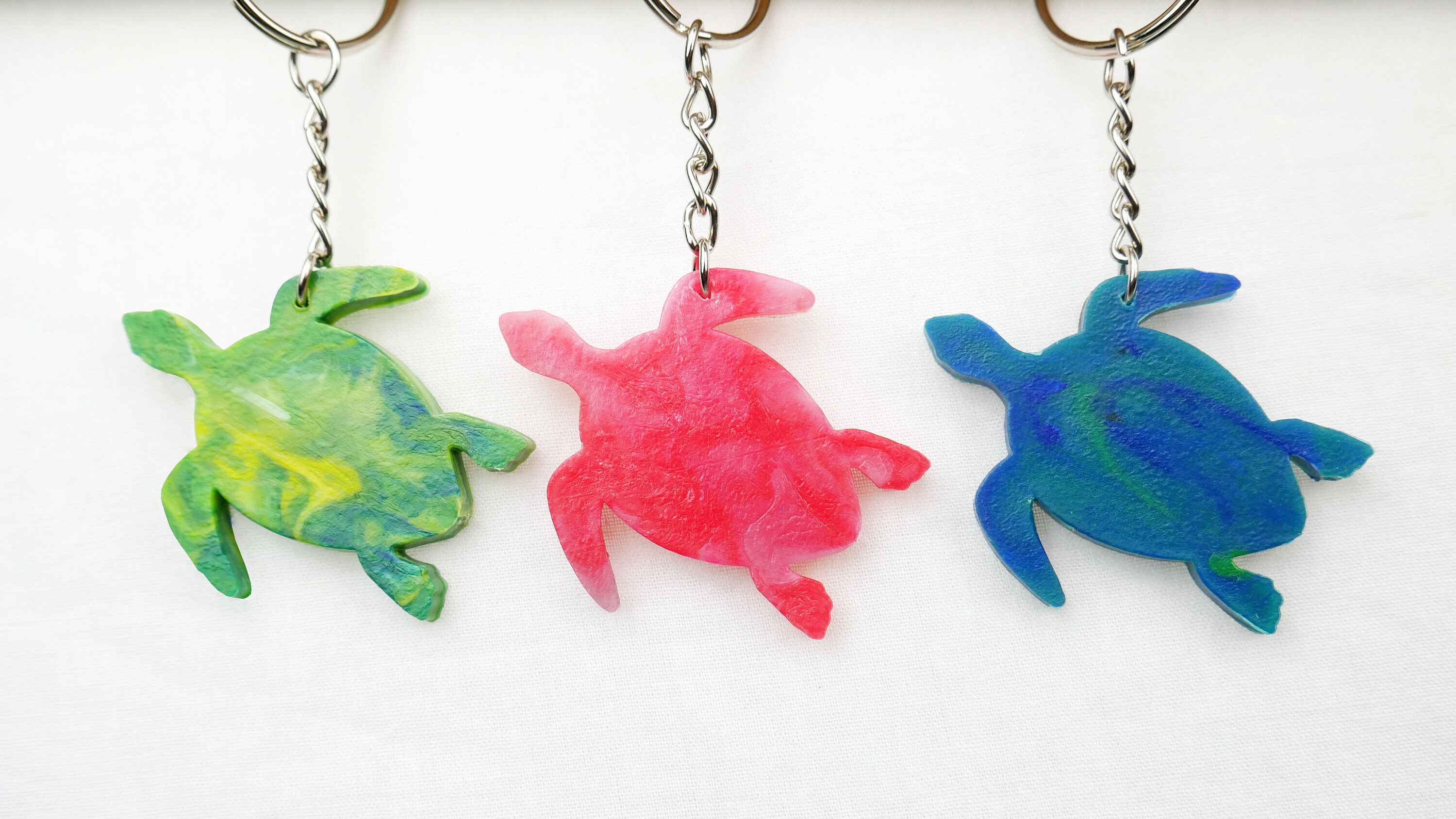 Ocean Plastic Sea Life Keyring Made From 100% Recycled Plastic - Etsy ...