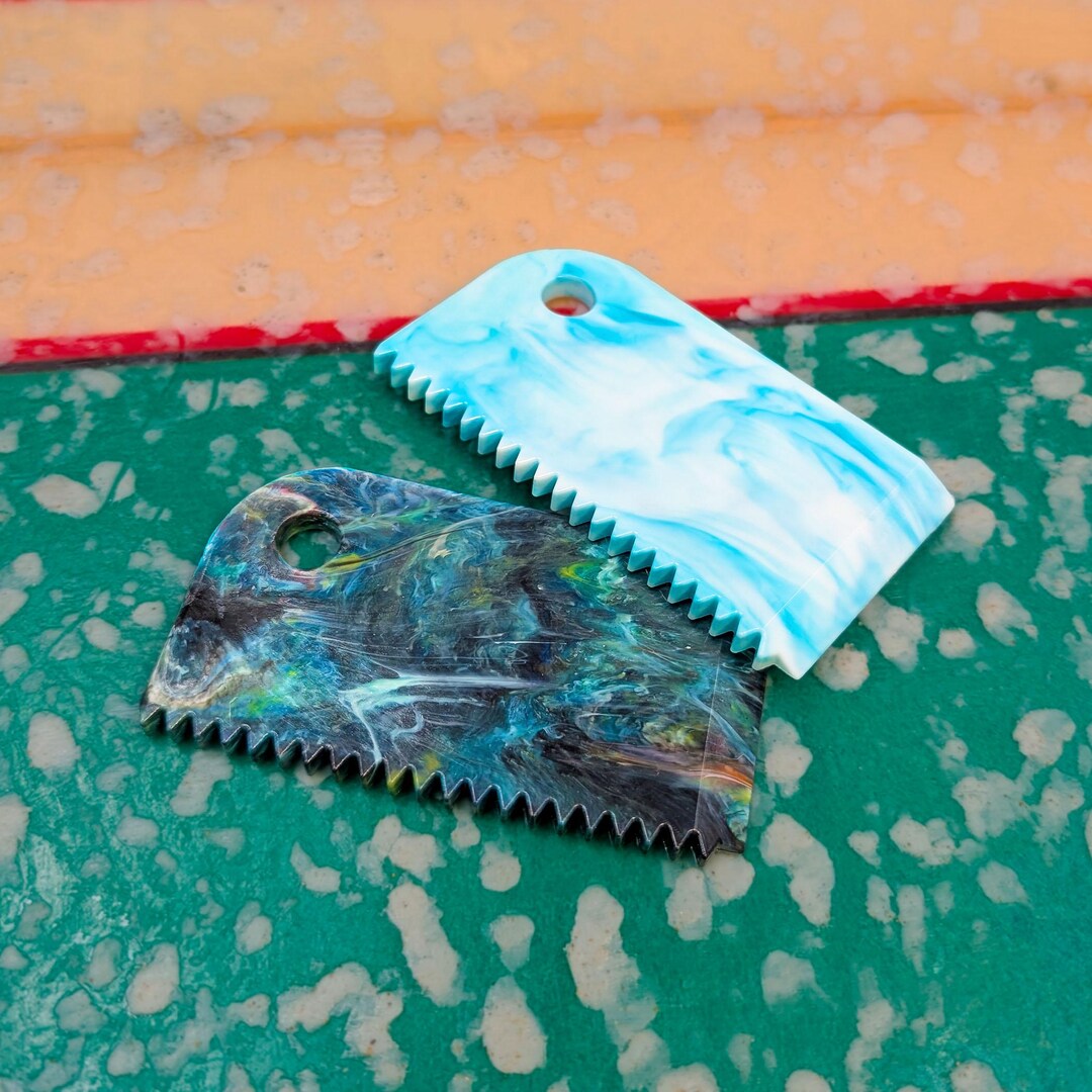 Recycled Plastic Surf Comb | Eco-friendly Surfing Accessory - Etsy
