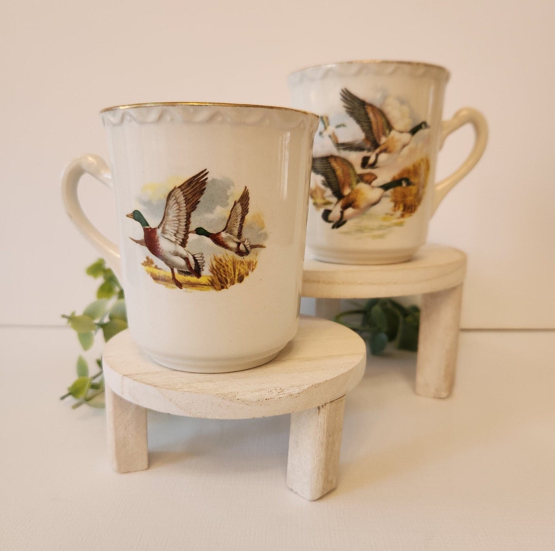 2 Vintage Weatherby Hanley - Royal Falcon Ware - Tea Cups - Flying ...