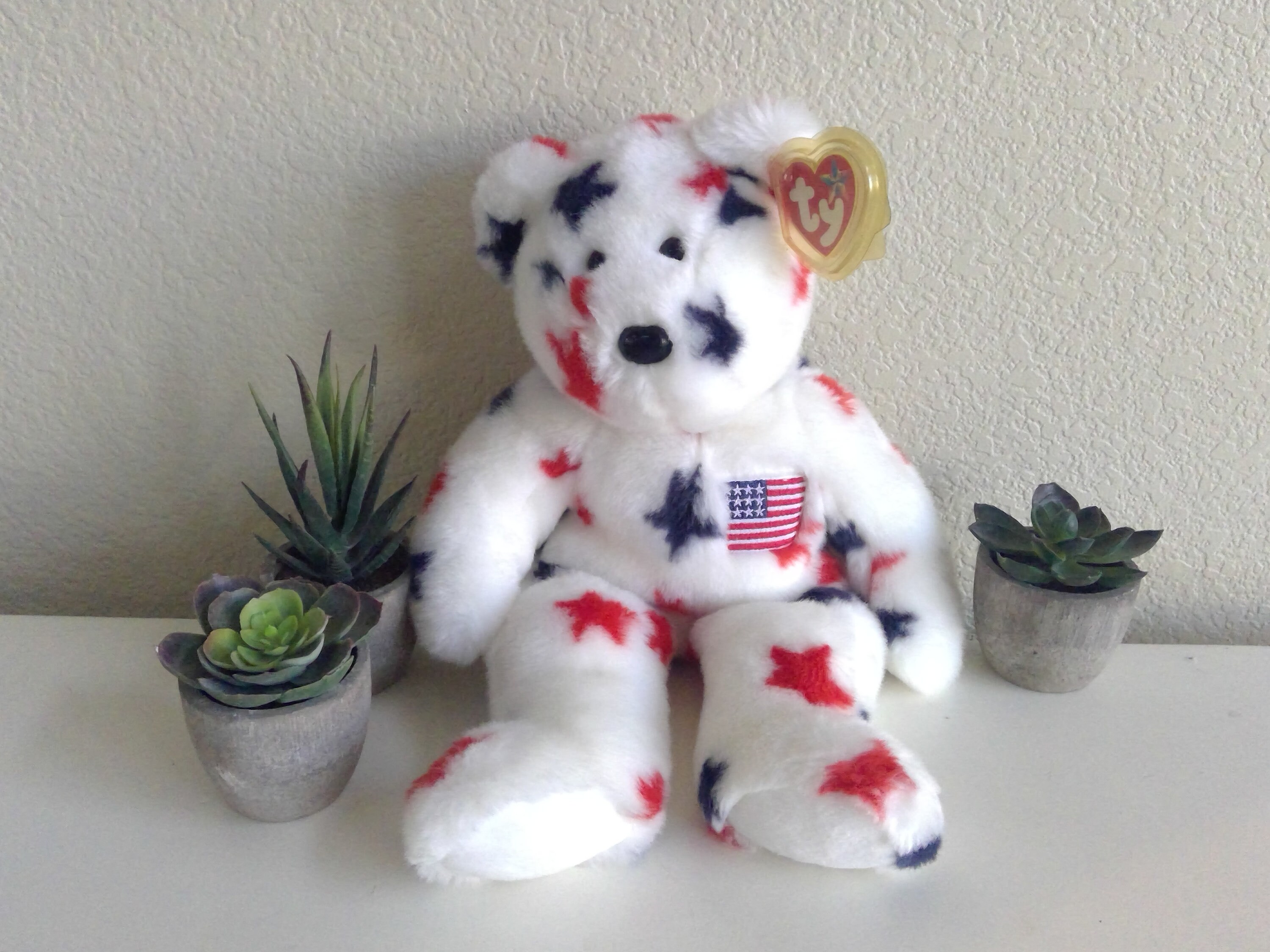Stuffed Animals & Plushies Bears Toys & Games TY Beanie Baby Bear Glory ...
