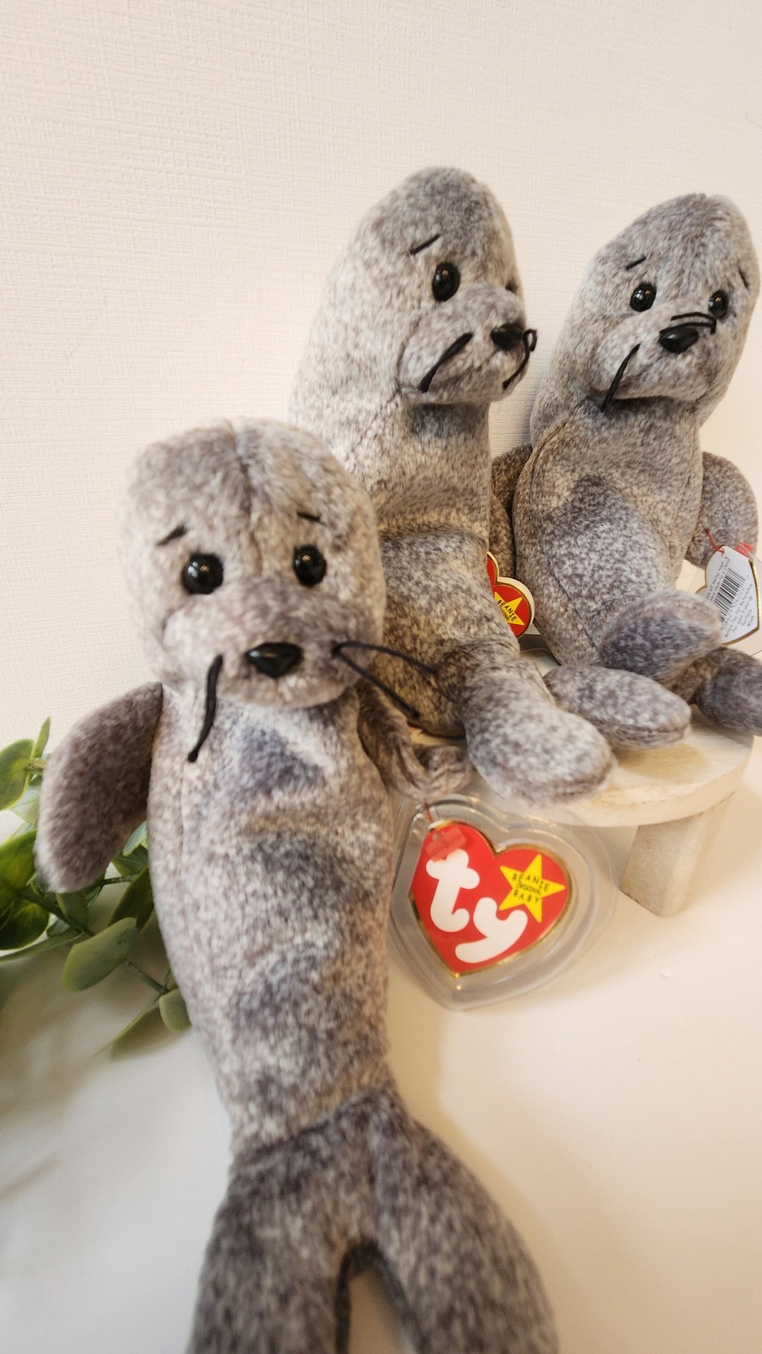 Ty Beanie Babies - Seal - Slippery the Seal/ 99 - Etsy