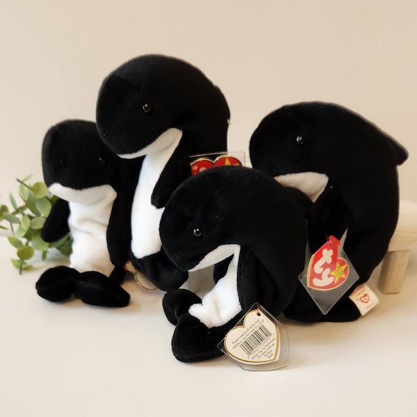 Orca Ty Beanie Baby - Etsy