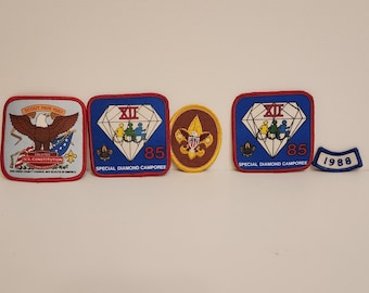 Rare Vintage Boy Scout Camp Patches - Etsy