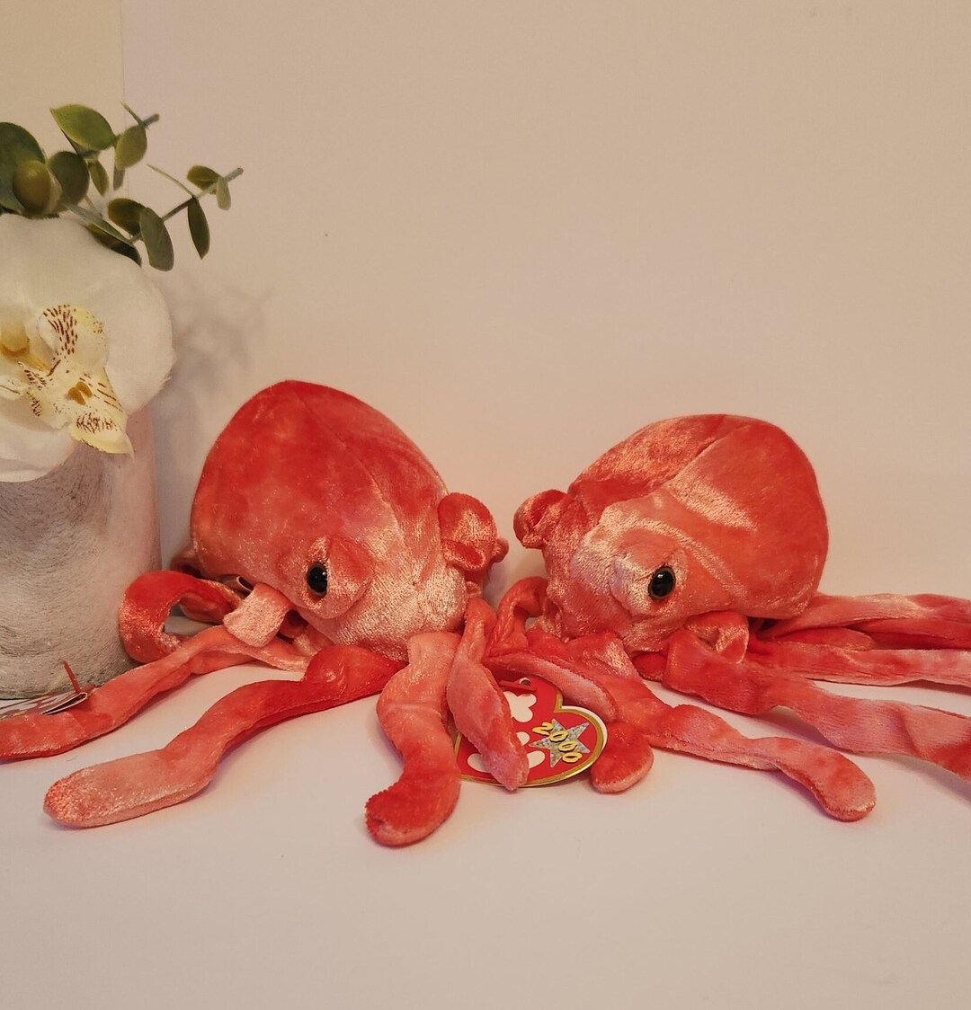 TY Beanie Baby - WIGGLY the Octopus (8.5 Inch) / 2000 - Etsy