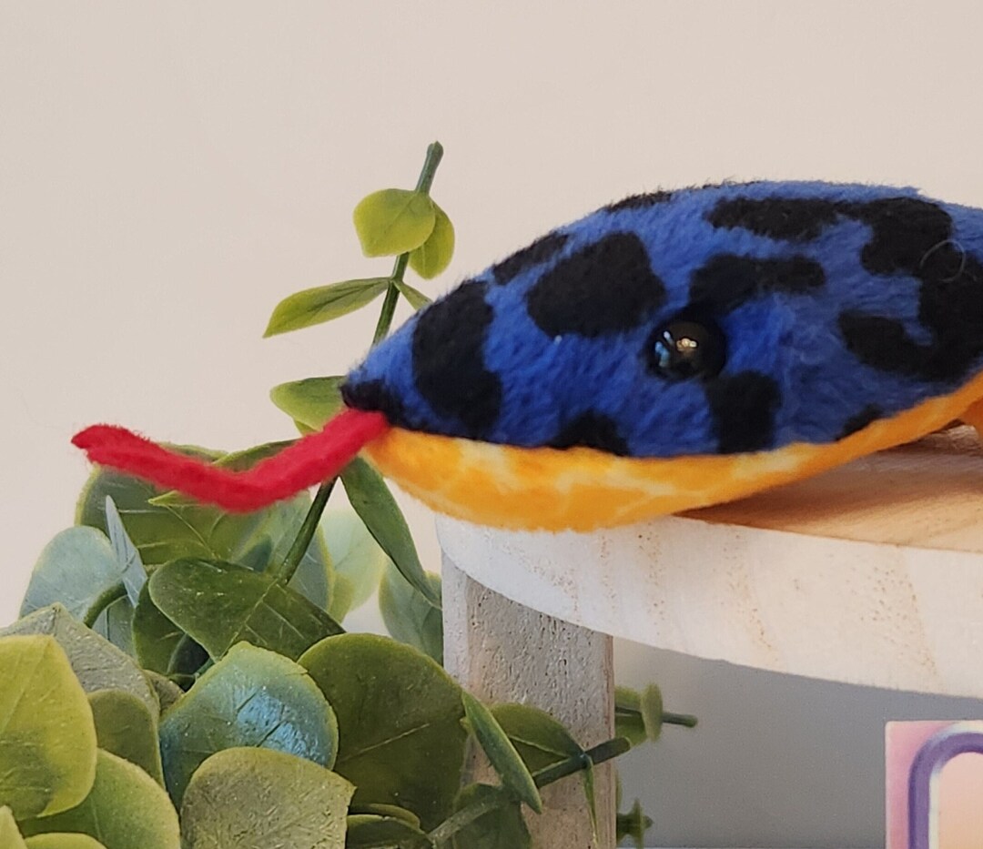 Ty Beanie Babies Lizzy the Black, Blue and Orange Lizard / 95 - Etsy