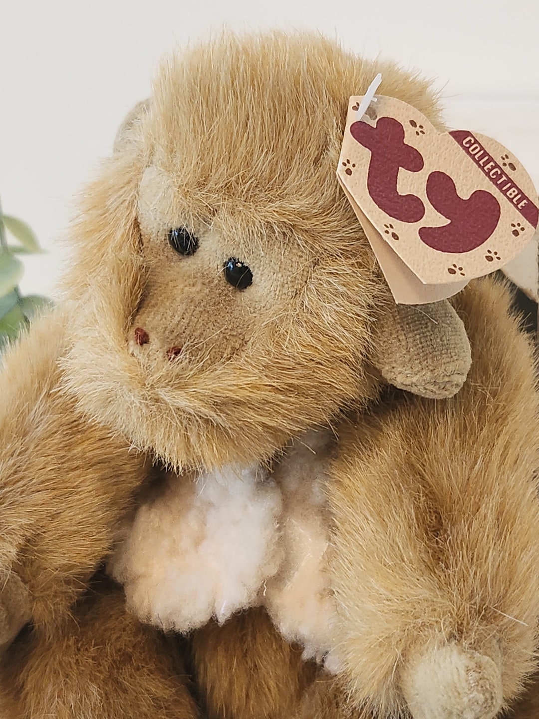 Vintage TY "morgan" the Monkey // the Attic Treasures Collection - Etsy