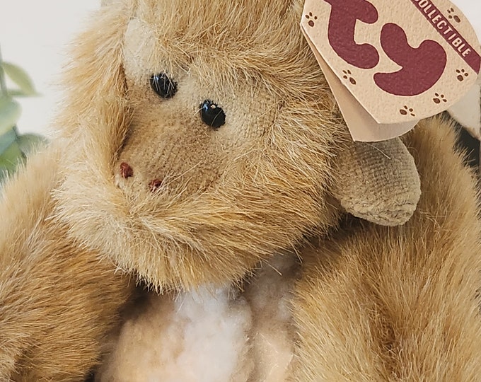 Vintage TY "morgan" the Monkey // the Attic Treasures Collection - Etsy
