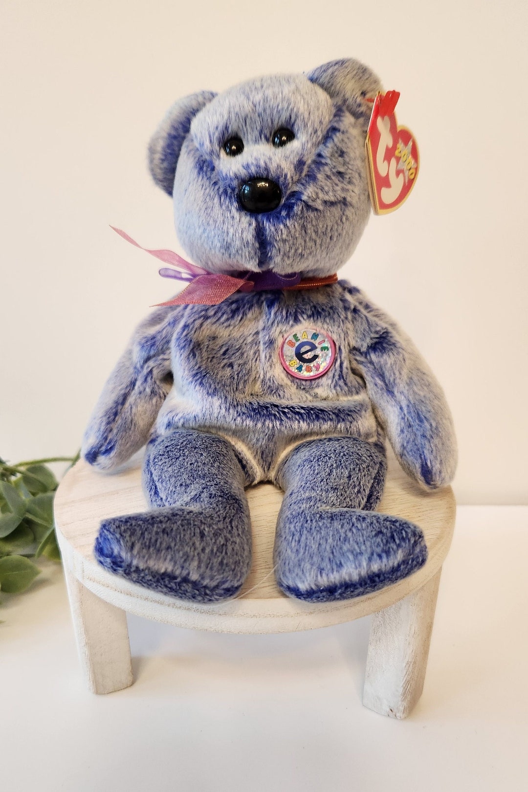 The 2000s TY Periwinkle the Bear Plush - Etsy