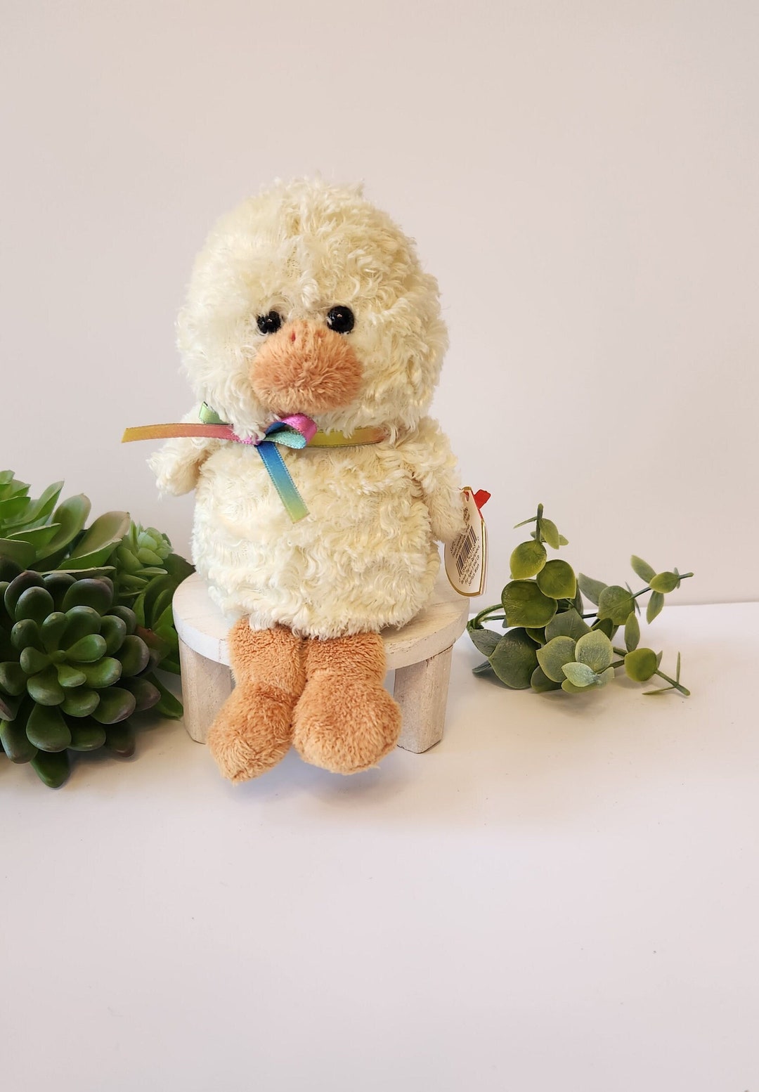 TY Beanie Baby PEEPS the Chicken - Etsy