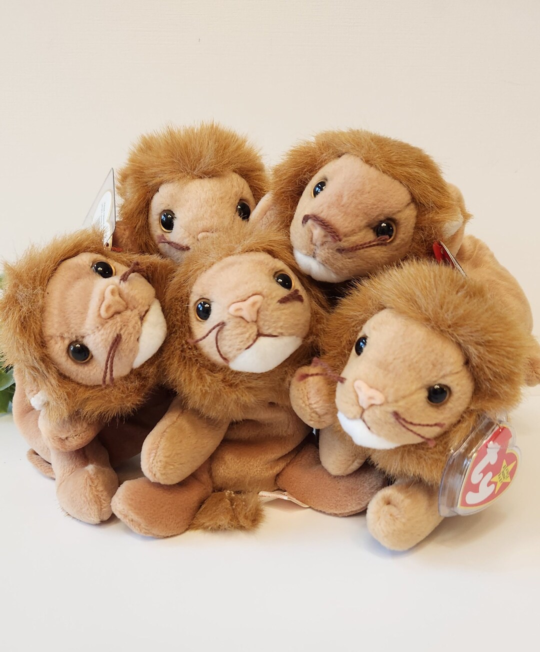TY Beanie Baby / 'roary' the Lion 1996 - Etsy