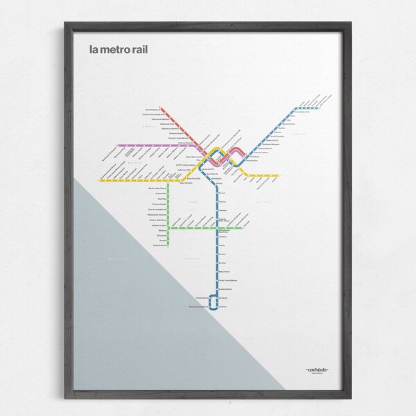 Metro Map - Etsy