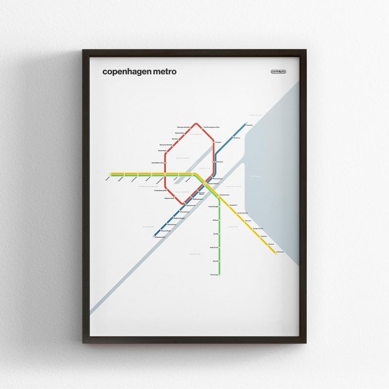 Copenhagen by Train - Etsy