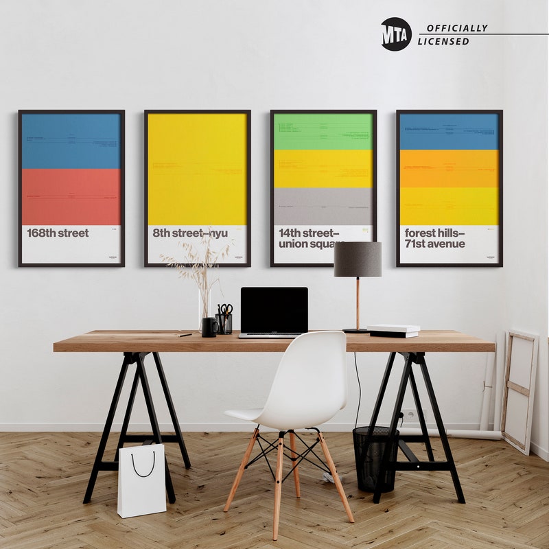 Subway Poster - Etsy